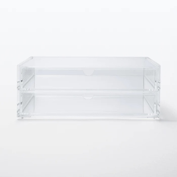 Muji | Storage & Organization | New Muji Clear Acrylic Storage Box ...